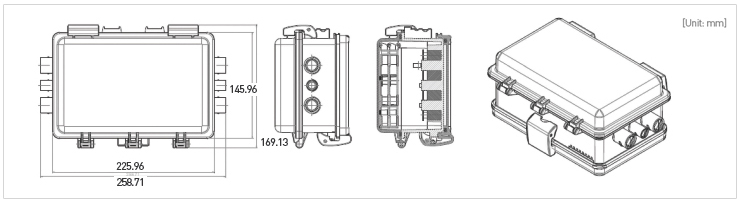 Caja de Distribución Tap-A – Fibra Óptica